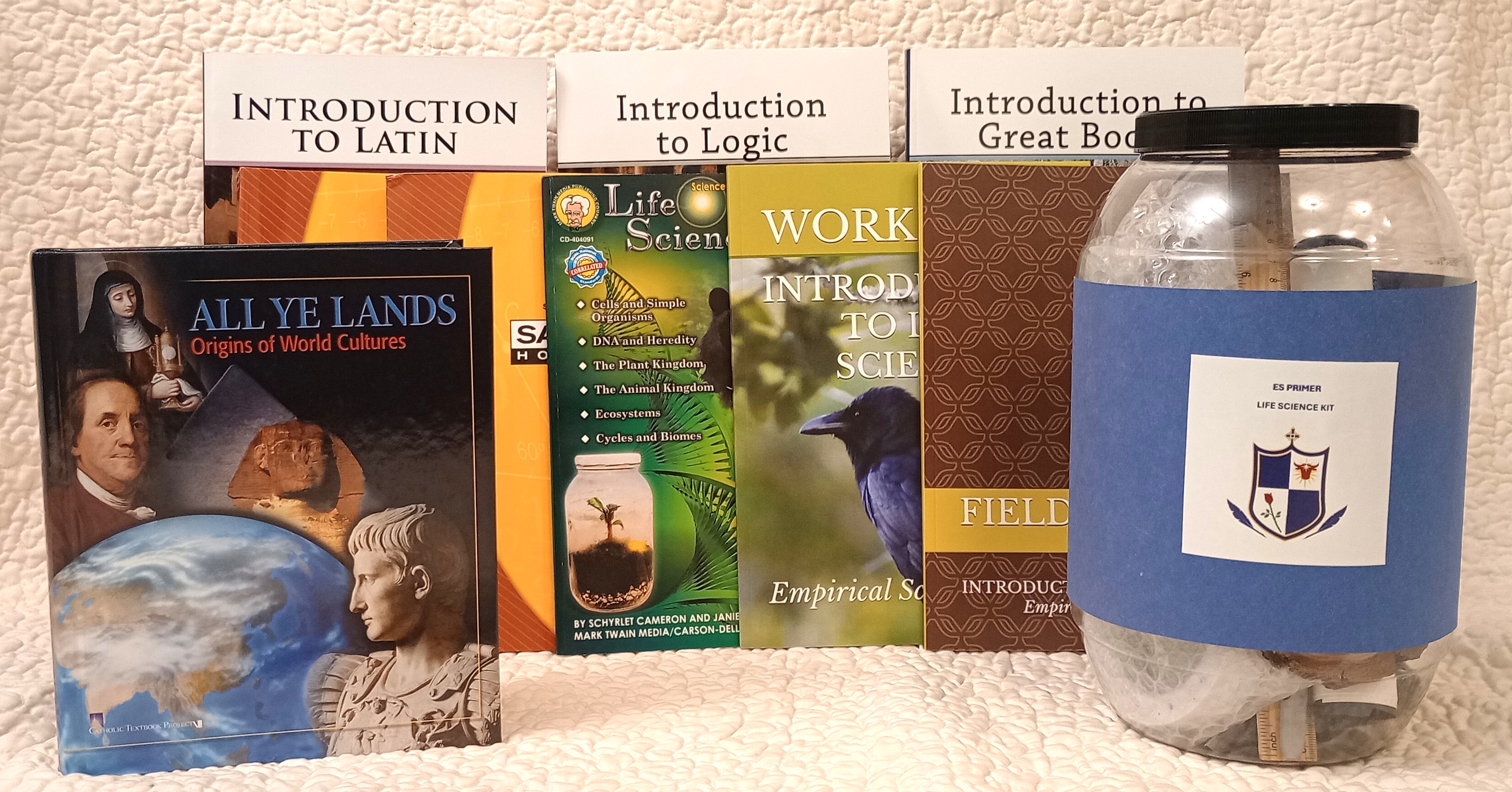 7th Grade Books and Materials for Self-Paced