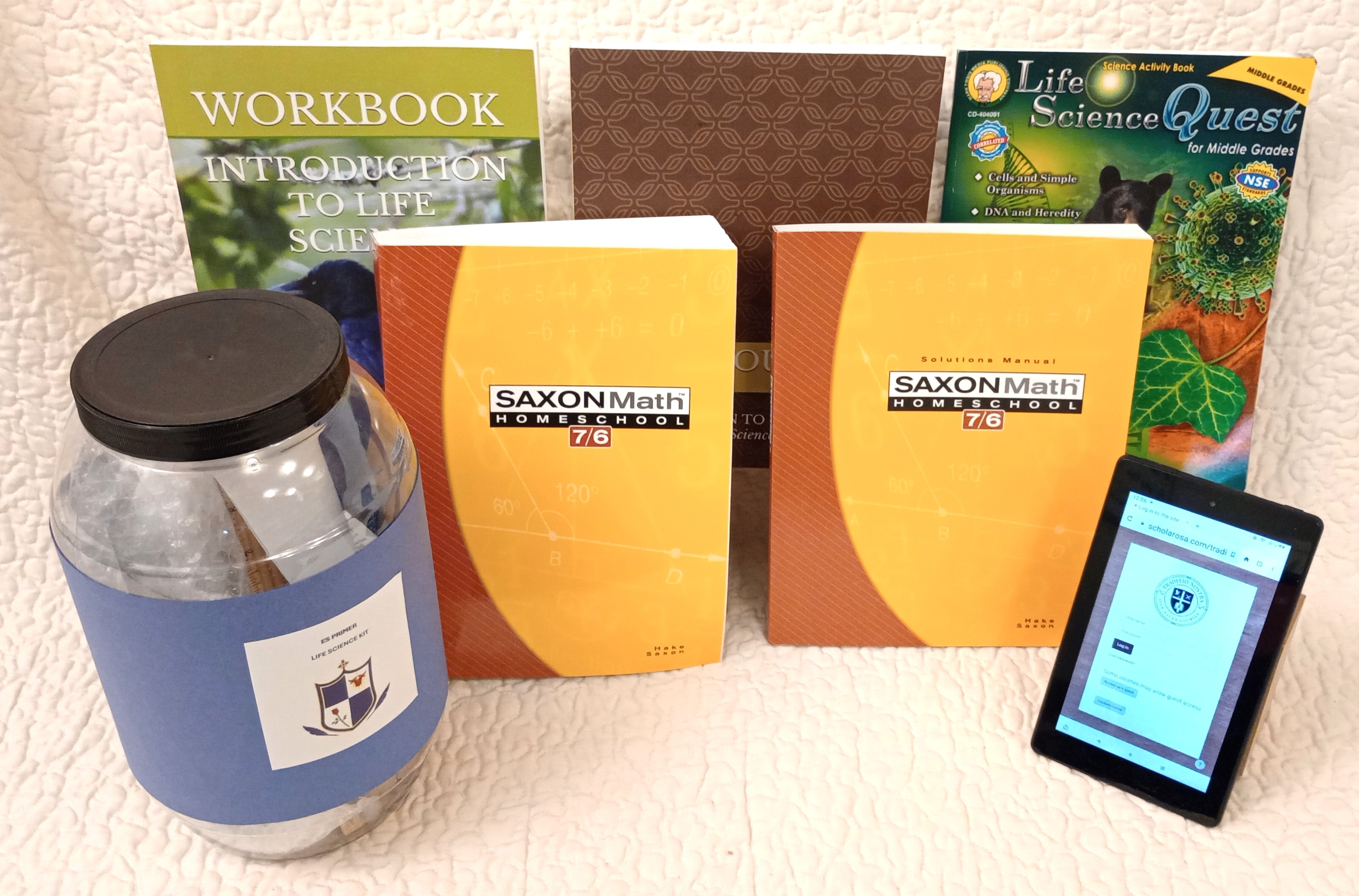 7th Grade Math and Science Subscription Kit - Self-Paced