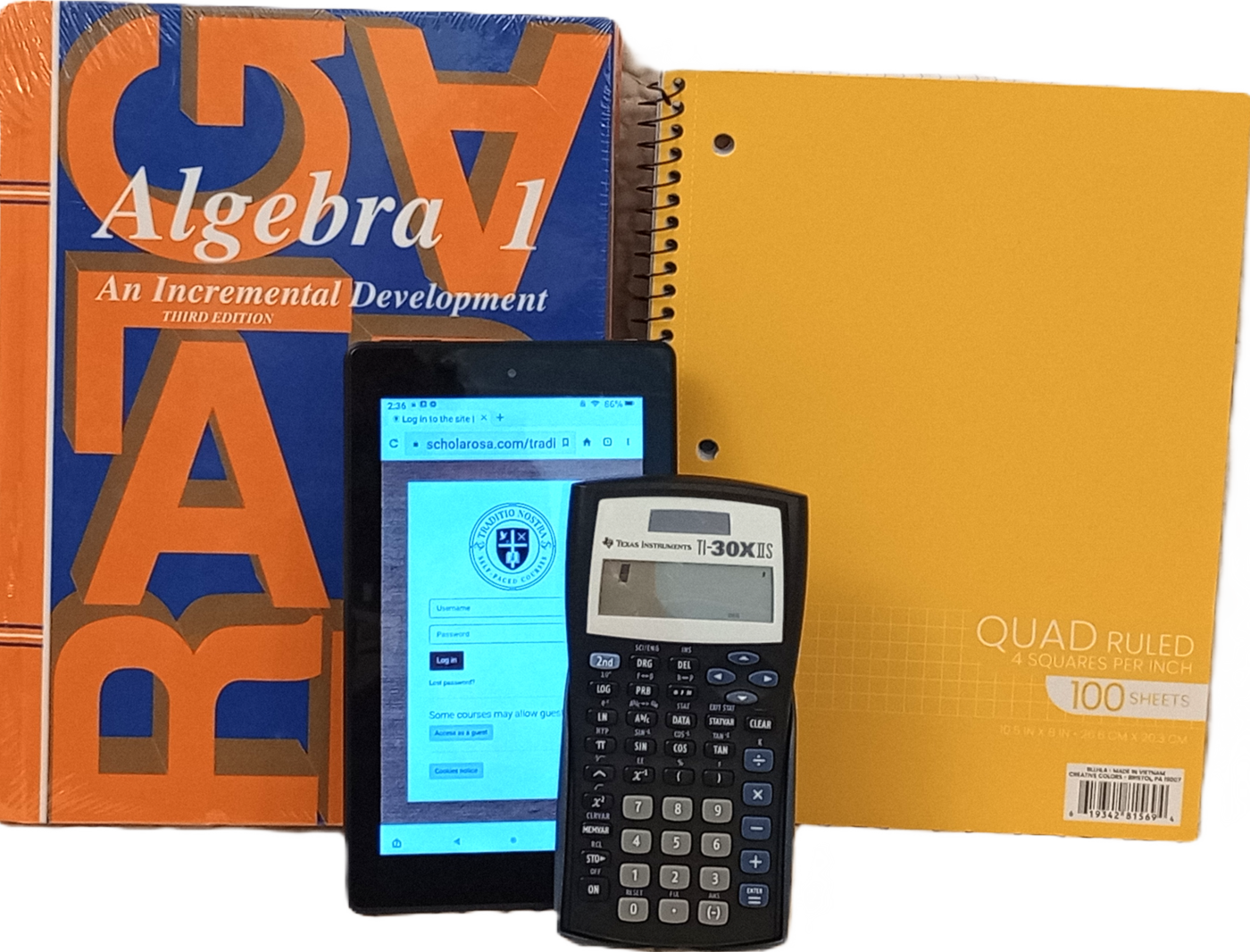 9th Grade Math Subscription Kit - Self-Paced