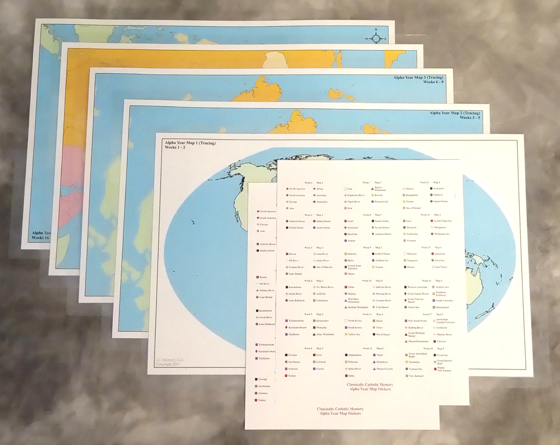 CCM Alpha Maps Schola Rosa C1