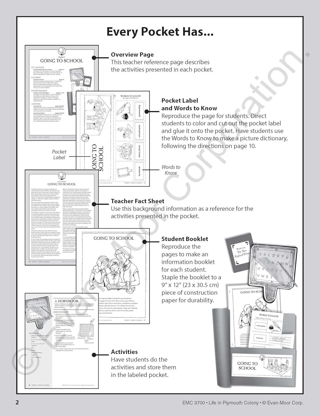 History Pocket: Life in Plymouth Colony